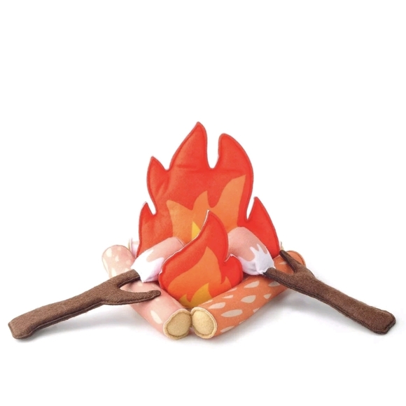 Toys | 5 Piece Plush Pretend Campfire Smores Felt Play Set Kids Toys ...